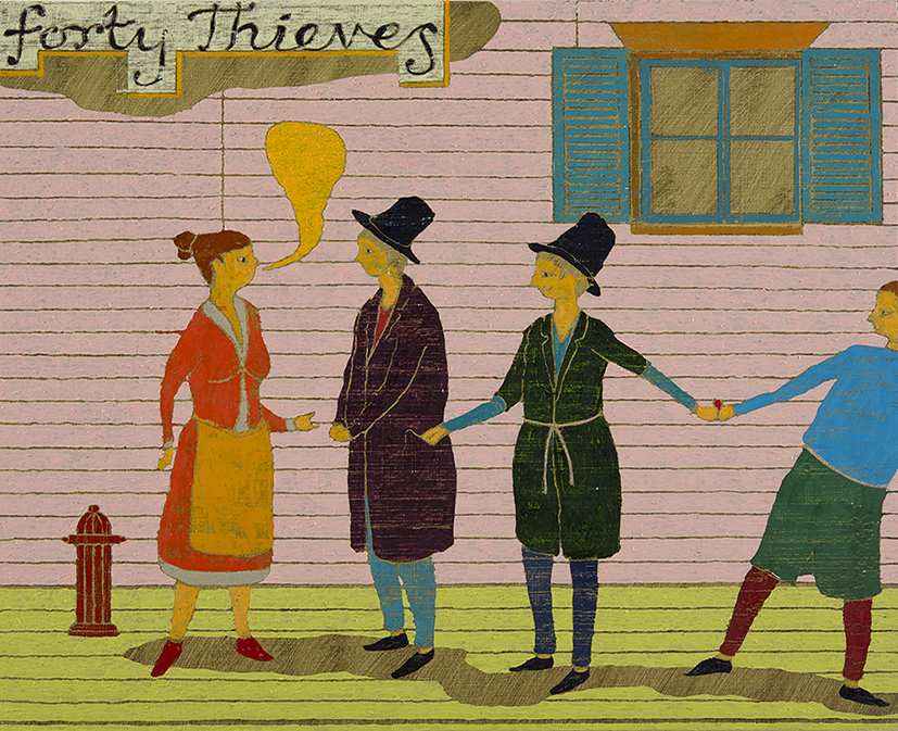 The Gangs of New York - Stephen Chambers RA